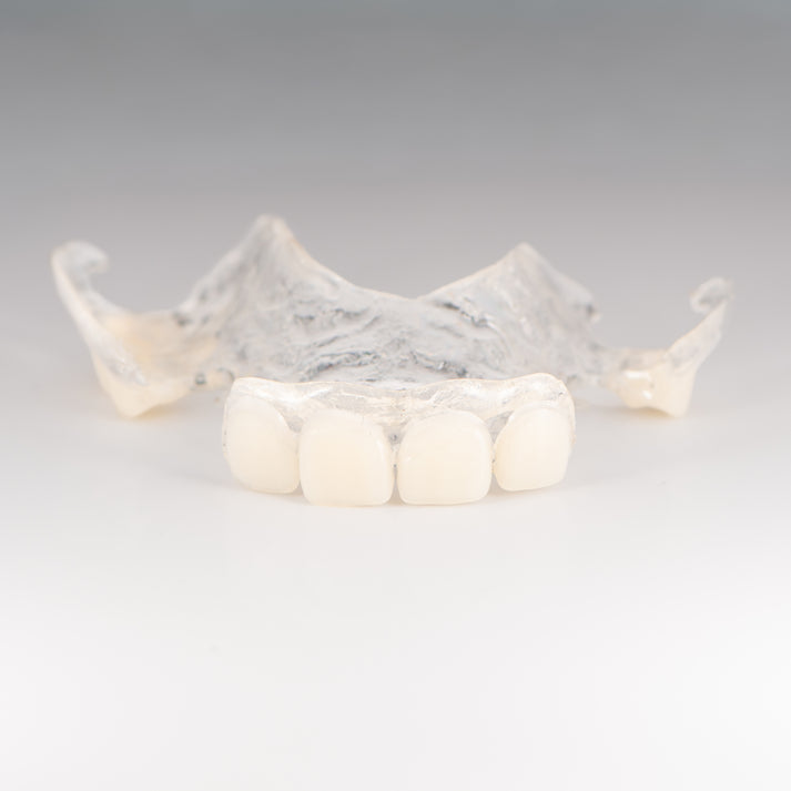 Clear Partial Dentures Online - Flexible Invisible Dentures – Revived ...
