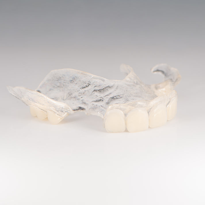 Clear Partial Dentures Online - Flexible Invisible Dentures – Revived ...